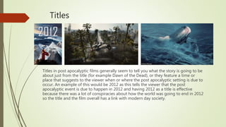 Titles | PPTX | Genres