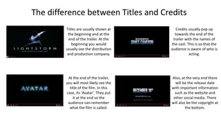 Titles and credits | PPTX
