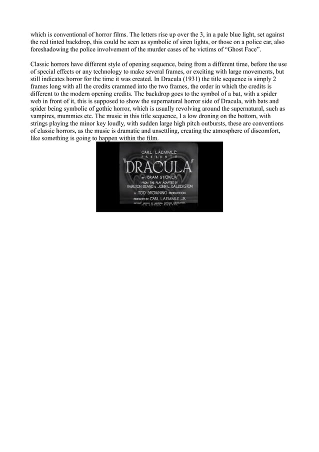 Title sequence analysis | PDF