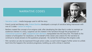 Title sequence codes and coventions | PPTX