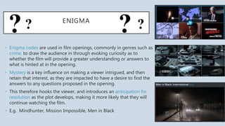 Title sequence codes and coventions | PPTX