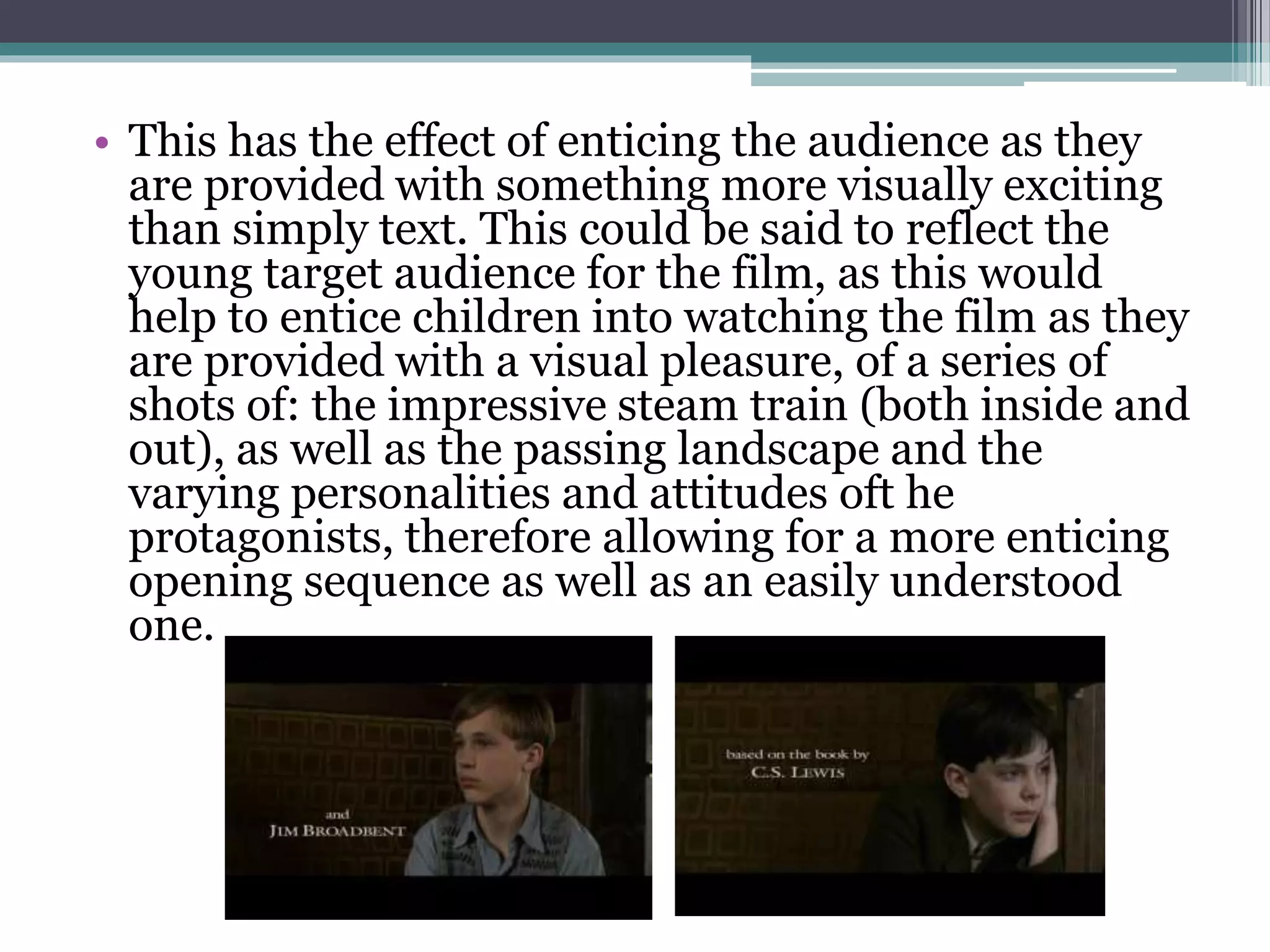 Title Sequence Comparison | PPTX