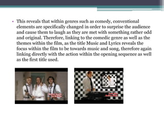 Title Sequence Comparison | PPTX