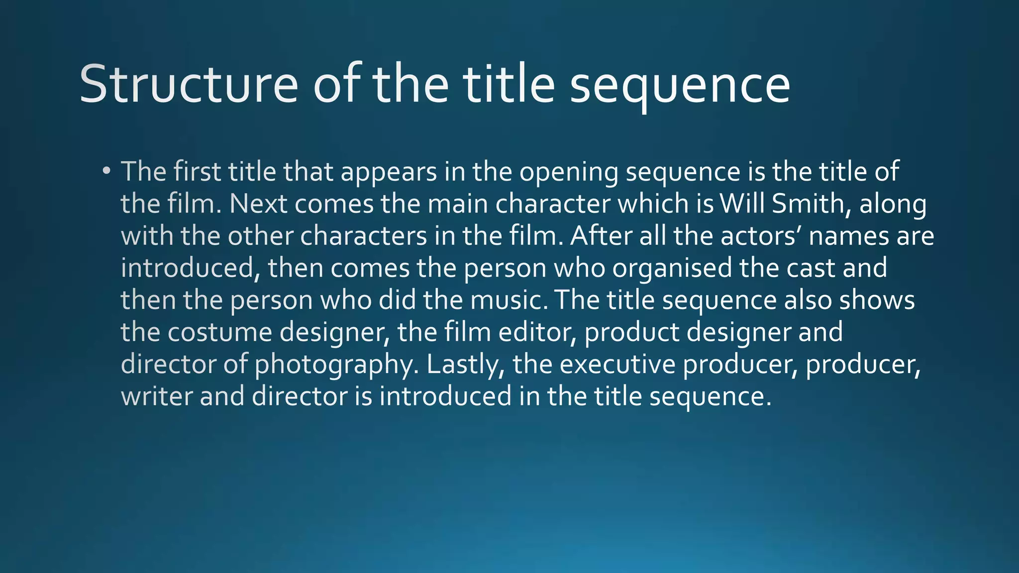 Title sequence deconstruction | PPTX