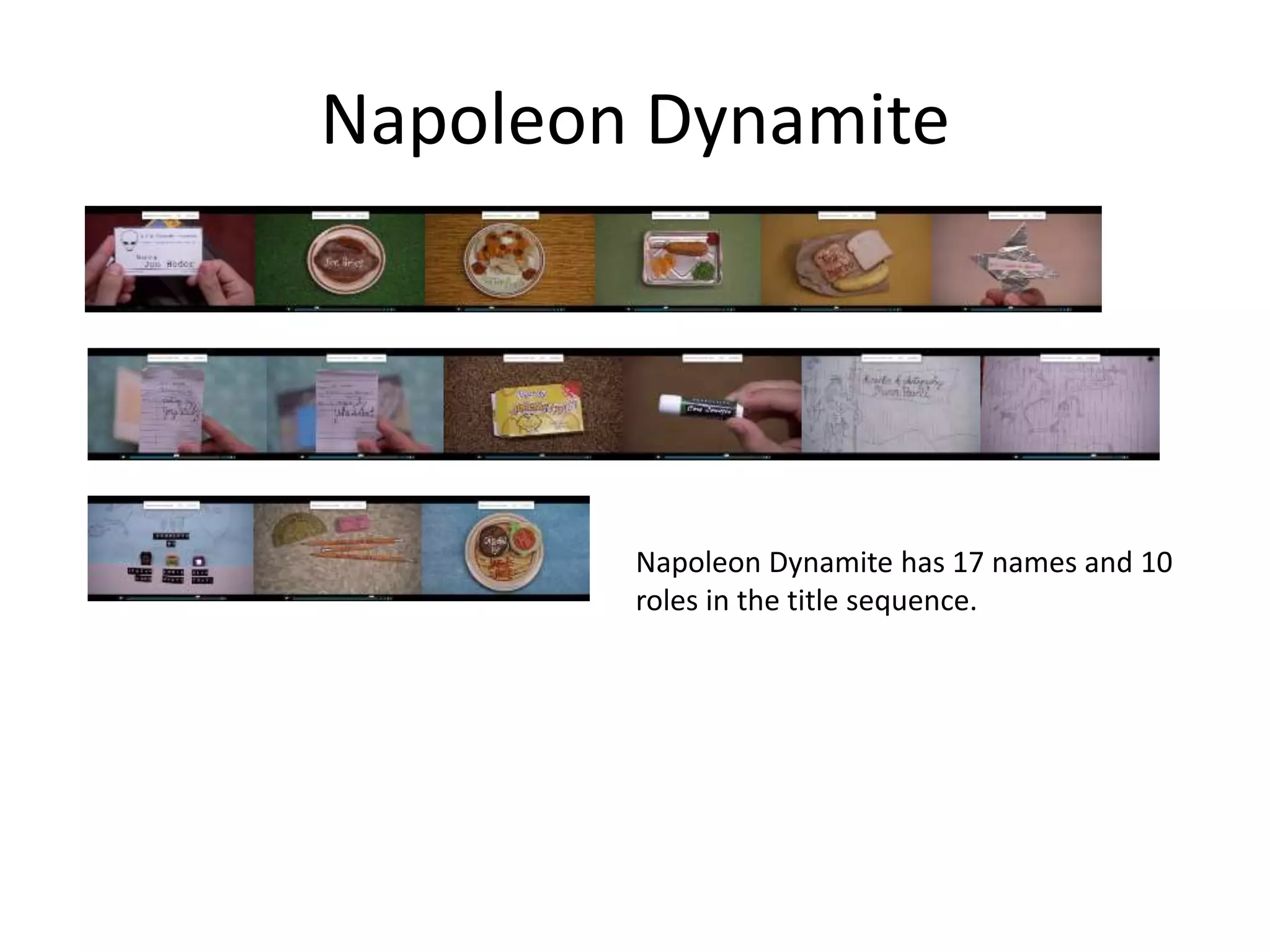 Title Sequence Research | PPTX