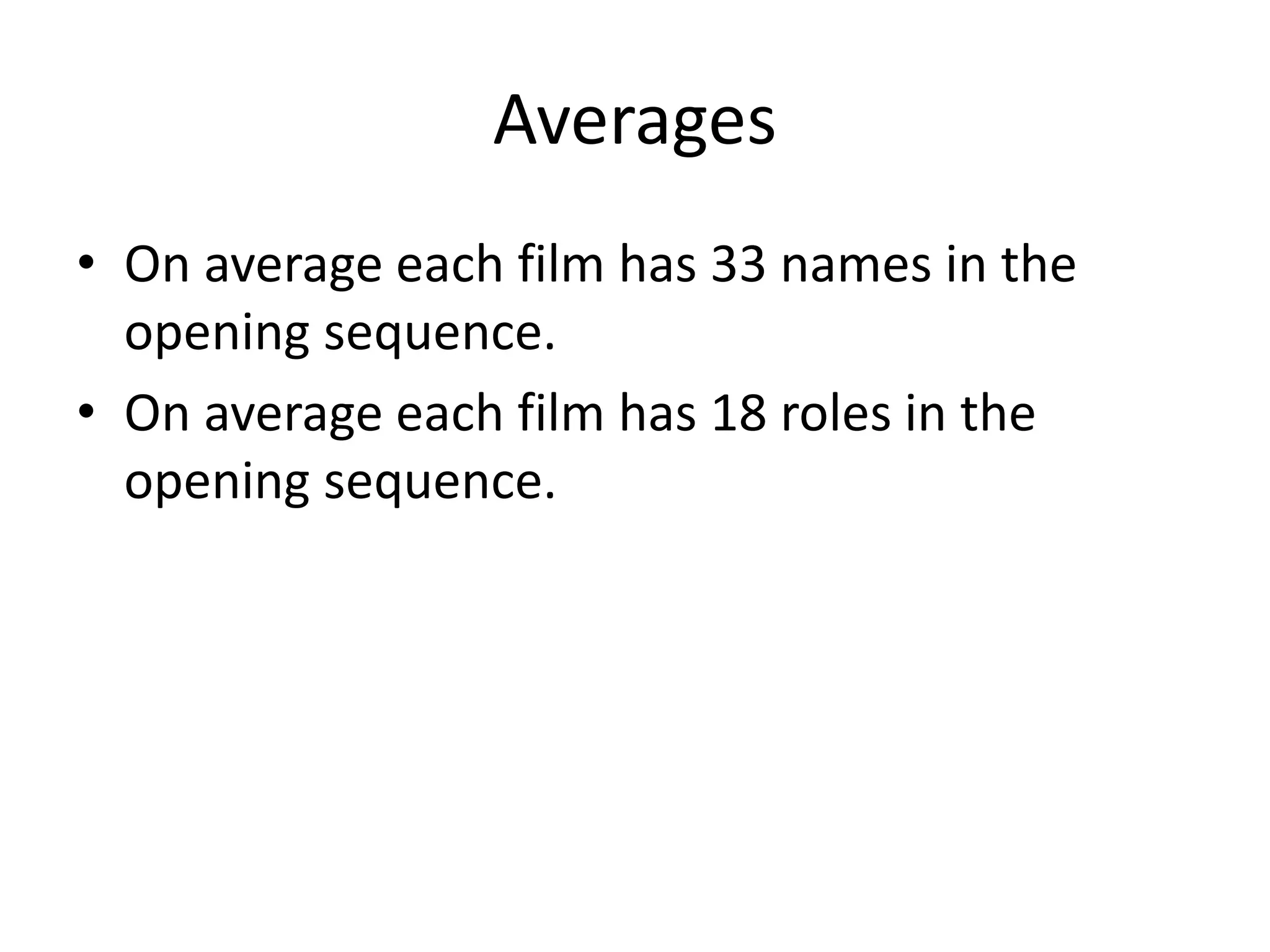 Title Sequence Research | PPTX