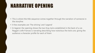 Title sequences | PPT