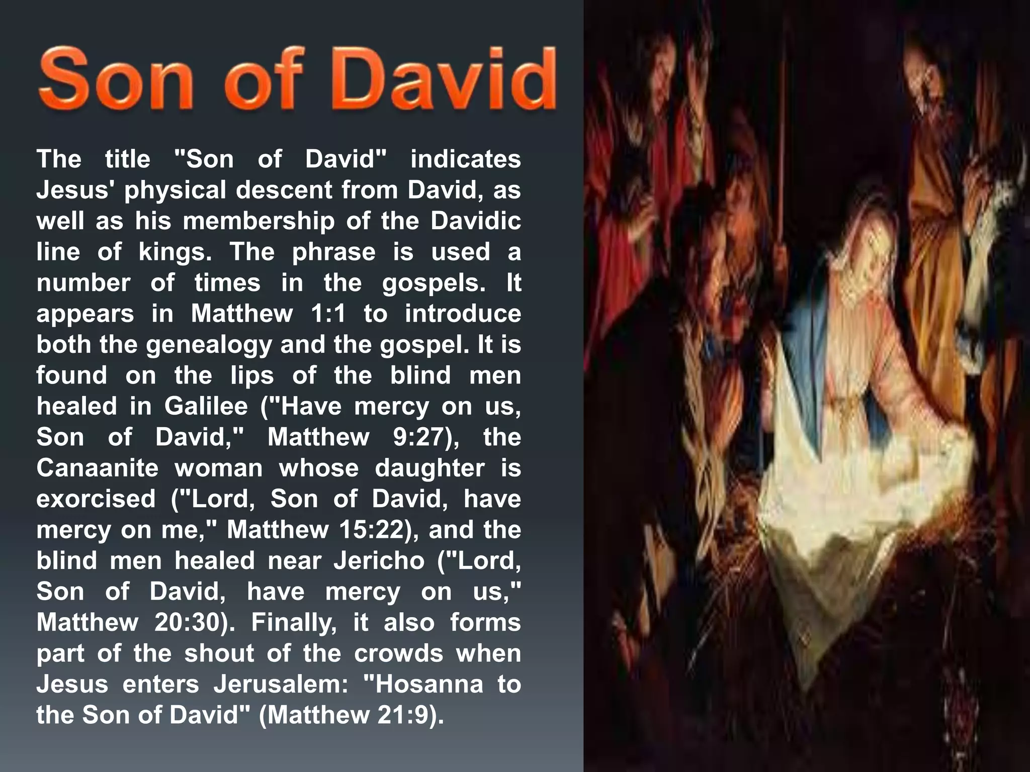 Titles of jesus dogma of mary | PPTX