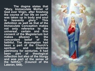 Titles of jesus dogma of mary | PPTX