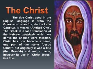 Titles of jesus dogma of mary | PPTX