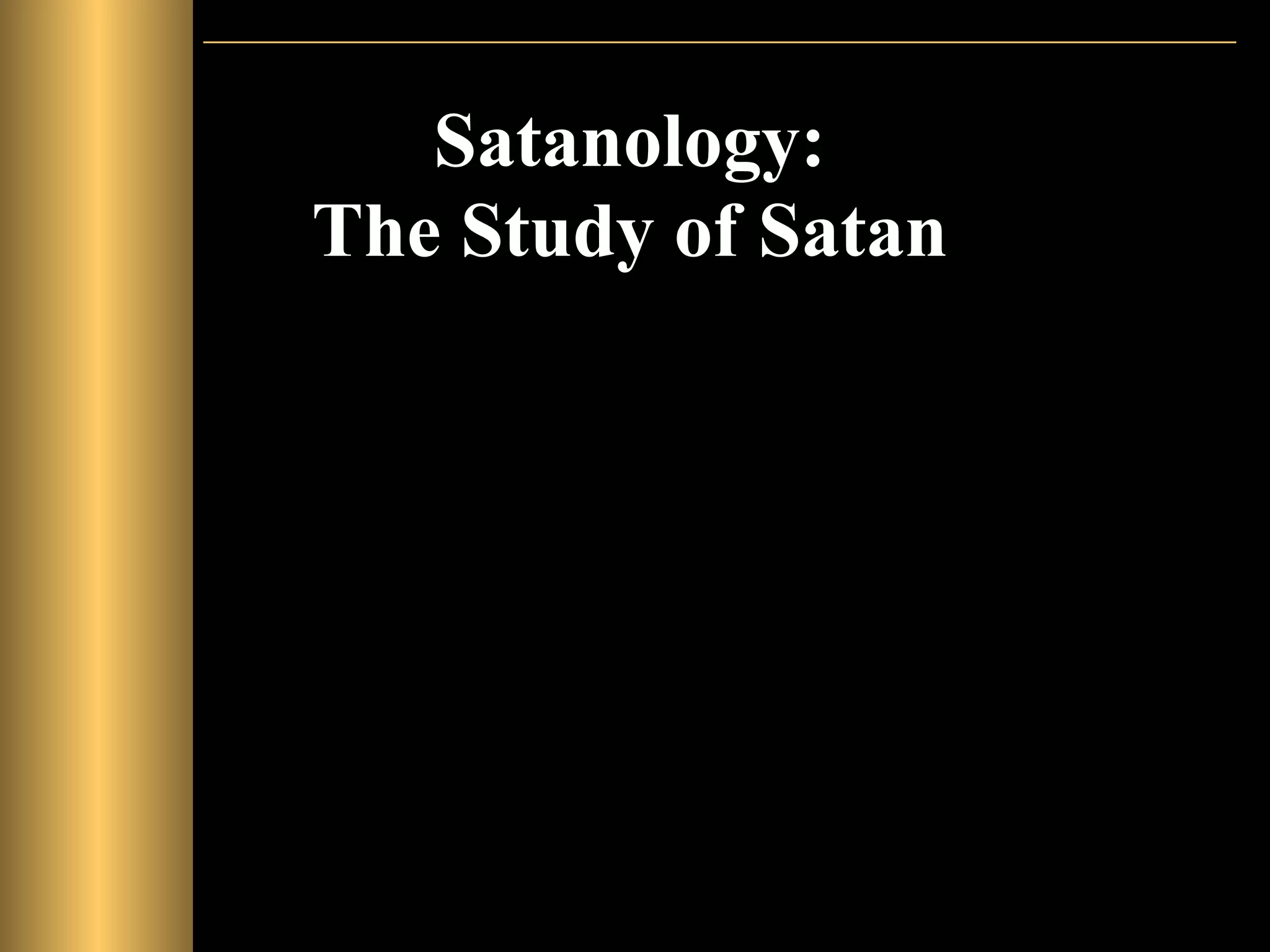 Titles of the Devil | PPT | Free Download