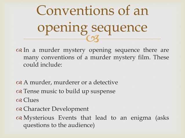 Titles & opening sequences | PPTX