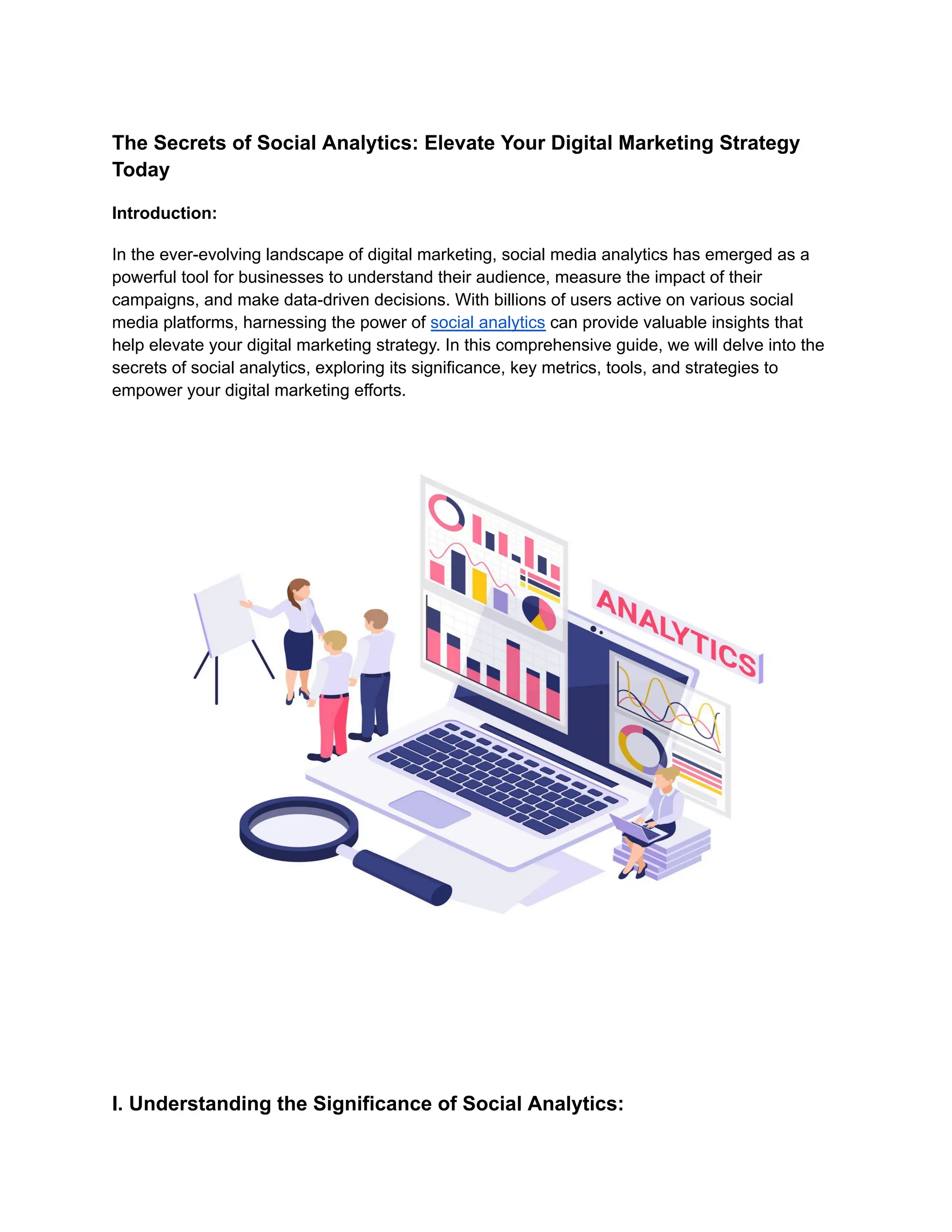 The Secrets of Social Analytics: Elevate Your Digital Marketing ...