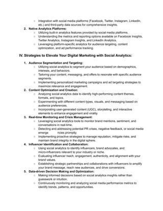 The Secrets of Social Analytics: Elevate Your Digital Marketing ...
