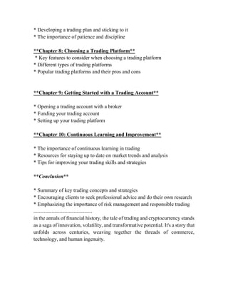 Ultimate Guide to Trading | DOCX