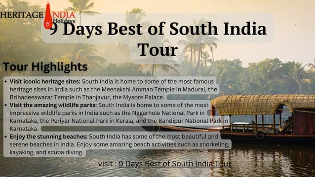 South India Tour Packages | PDF | Asia Travel | Travel Locations