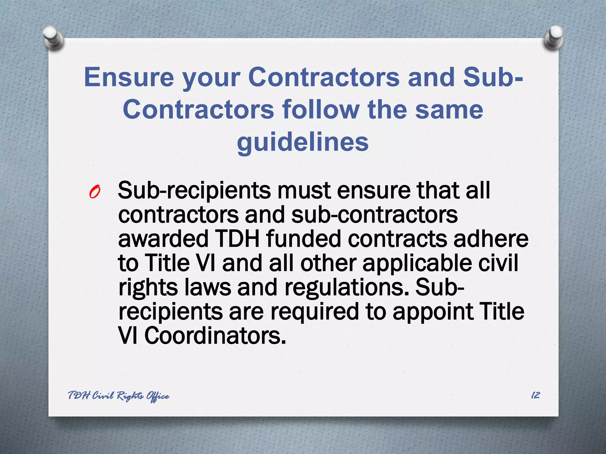 Title VI Slides | PDF