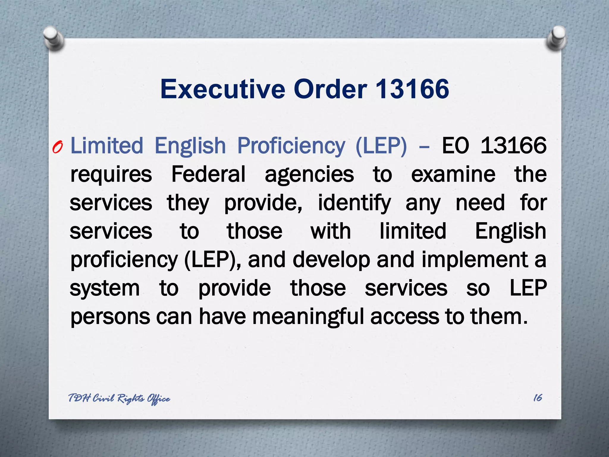 Title VI Slides | PDF