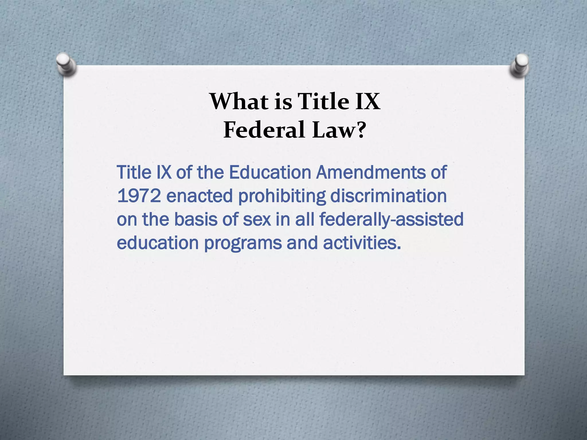 Title VI Slides | PDF