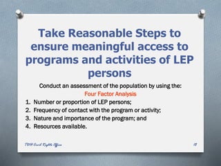 Title VI Slides | PDF