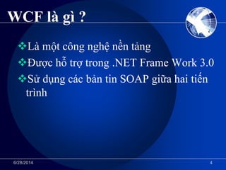 Đề tài tìm hiểu WCF | PPTX