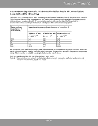 Titmus V4 vision screener user manual | PDF