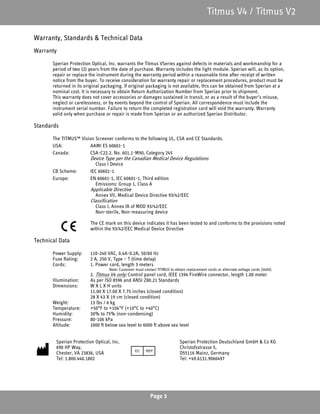 Titmus V4 vision screener user manual | PDF
