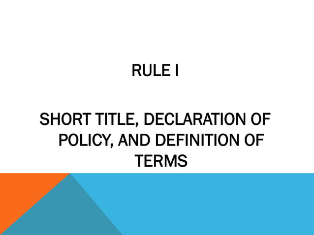 R.A. 9258 THE GUIDANCE AND COUNSELING ACT OF 2004 | PPTX | Professional ...