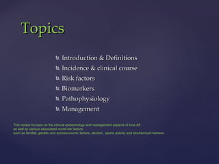 Lone Atrial Fibrillation | PPT