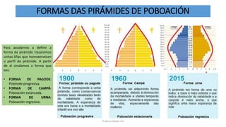 COMENTARIO DA PIRÁMIDE DE POBOACIÓN ESPAÑOLA | PPT
