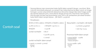PENJELASAN TITRASI ASAM BASA KIMIA KELAS XI | PPTX