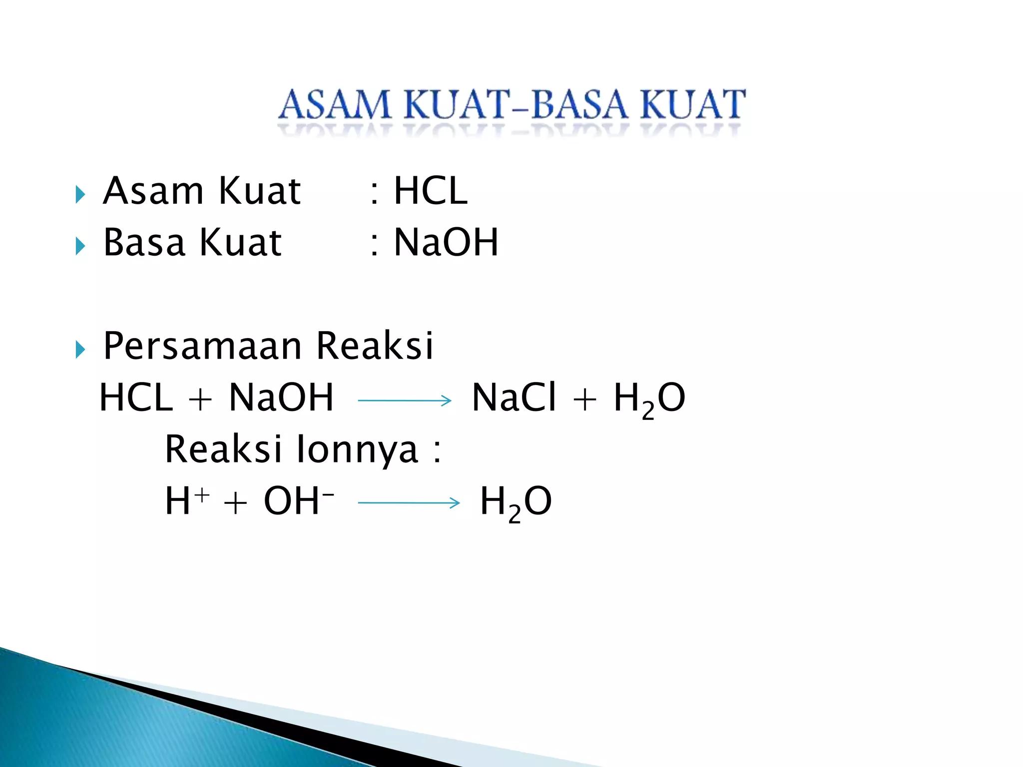 Titrasi asam basa kelompok 1 | PPTX