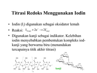 Titrasi redoks 1 | PPT