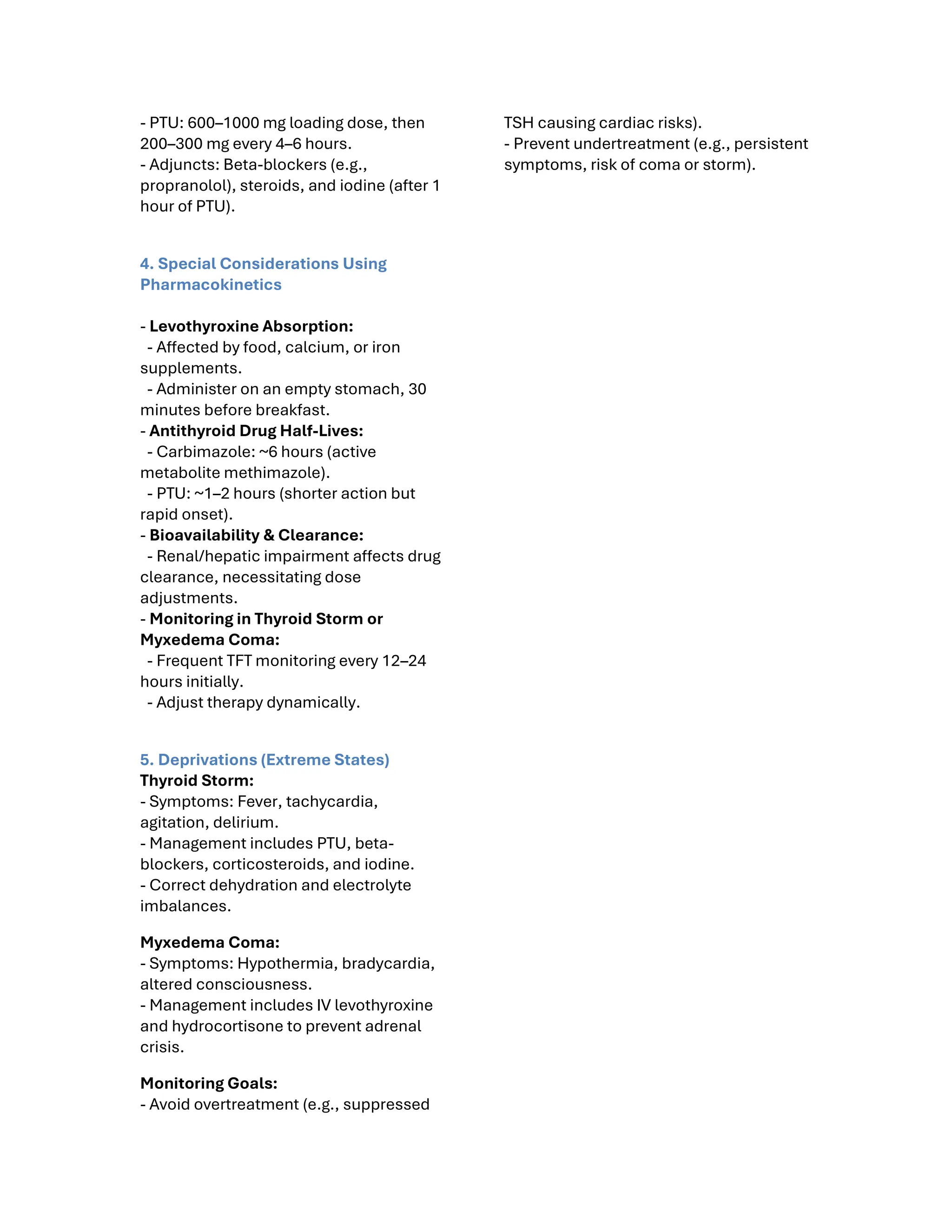 Titrating Levothyroxine and Antithyroid Medications Based on Thyroid ...