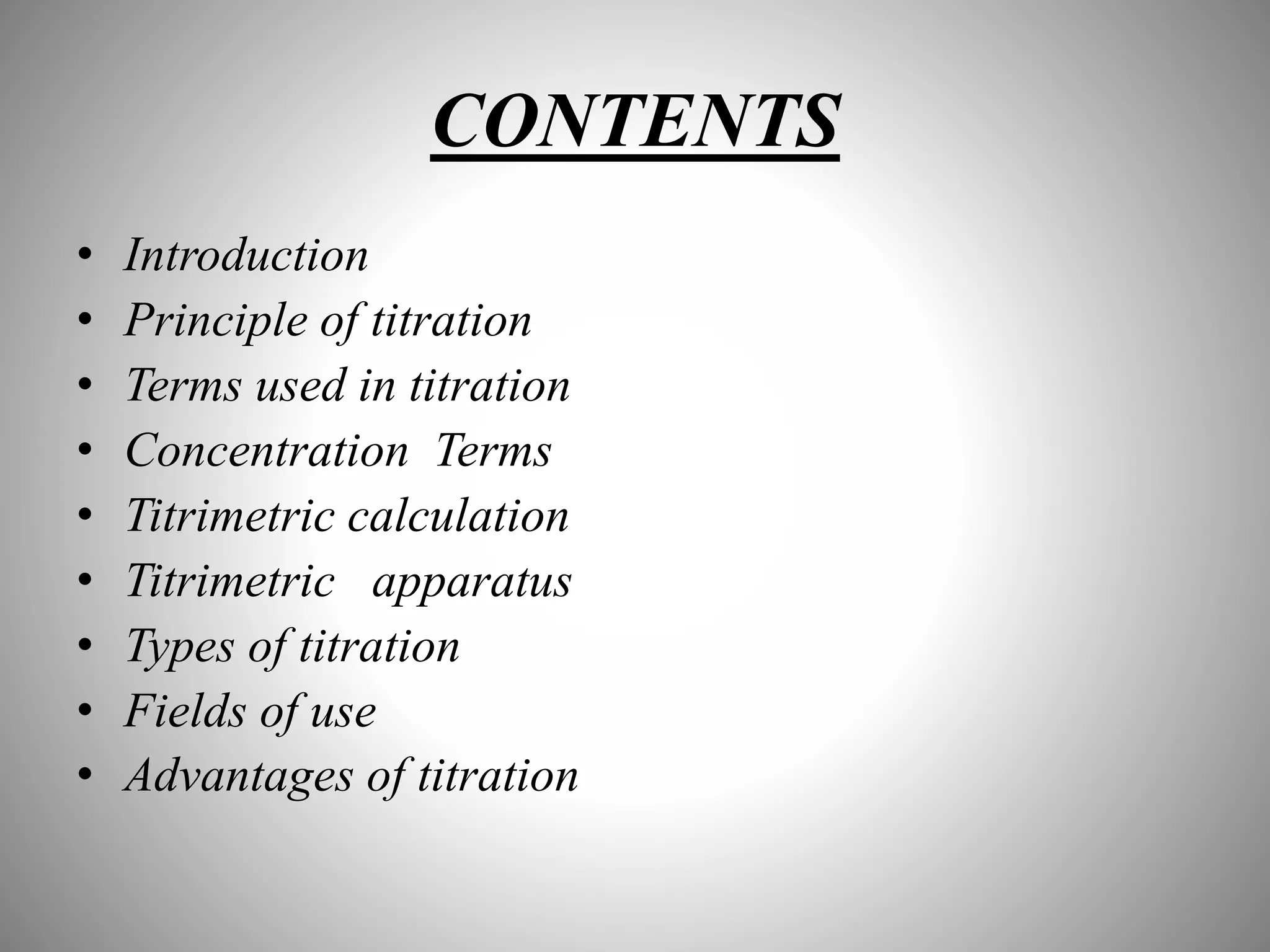 Titration | PPTX