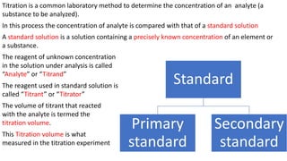 Titration | PPTX | Chemistry | Science