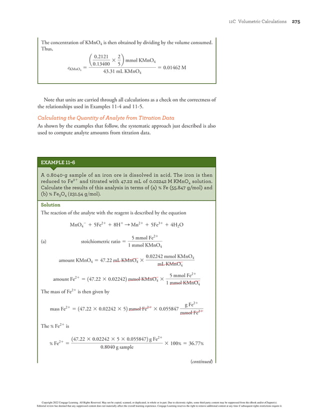 Titration Analysis Introduction And Calculation Pdf Chemistry Science