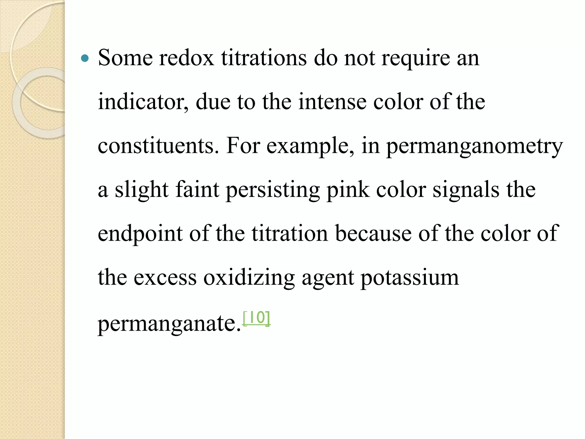Titration method of analysis | PDF