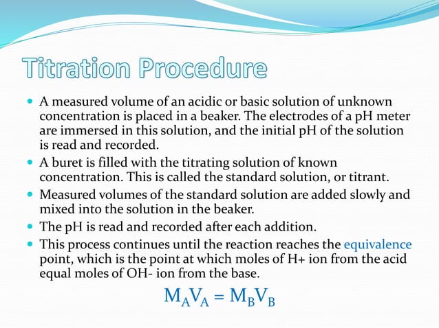 Titration | PPTX | Chemistry | Science