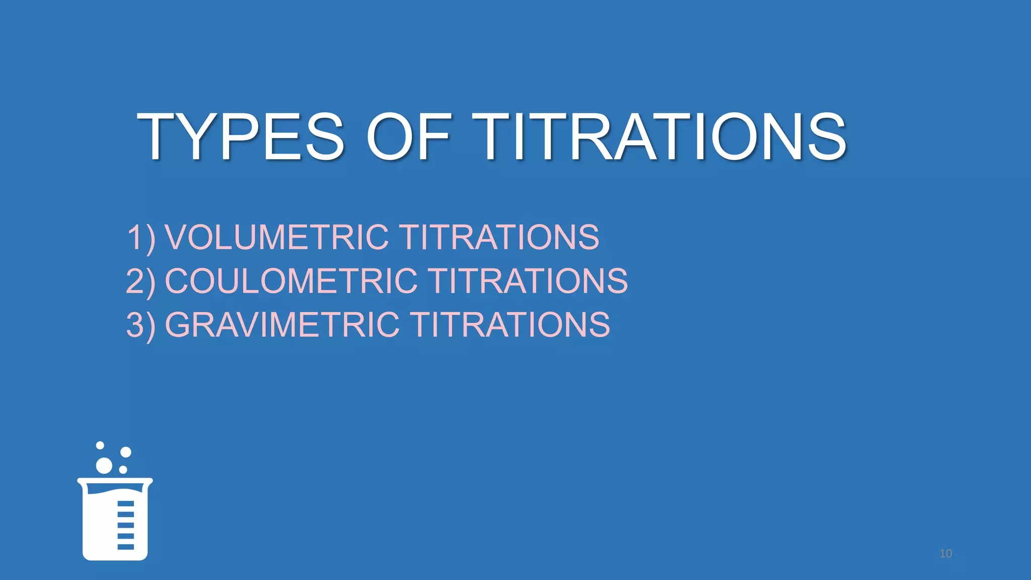 Titrametric Analysis and its types | PPTX