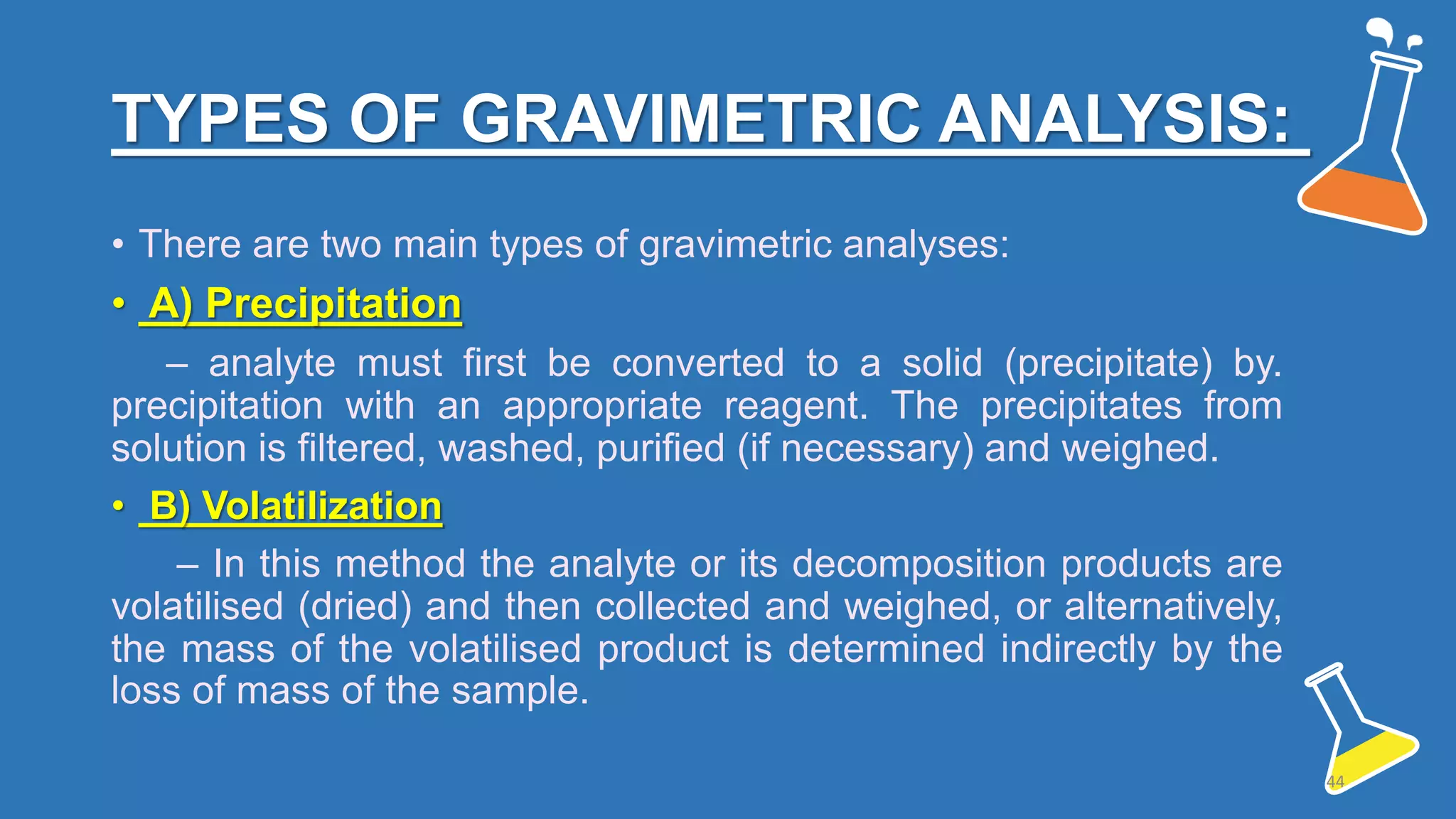 Titrametric Analysis and its types | PPTX
