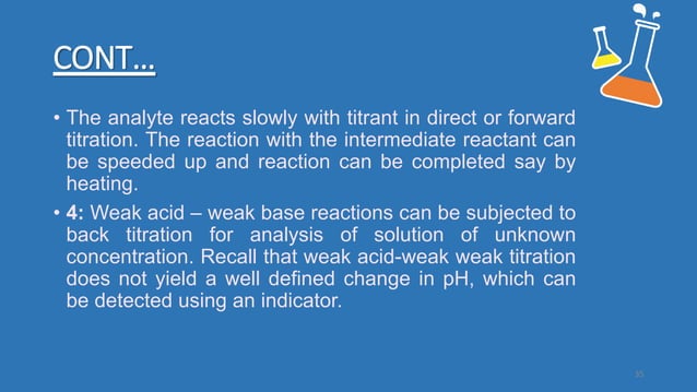 Titrametric Analysis and its types | PPTX