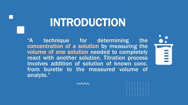 Titrametric Analysis and its types | PPTX