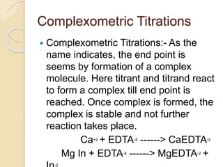 Titration or titrimetry | PPTX