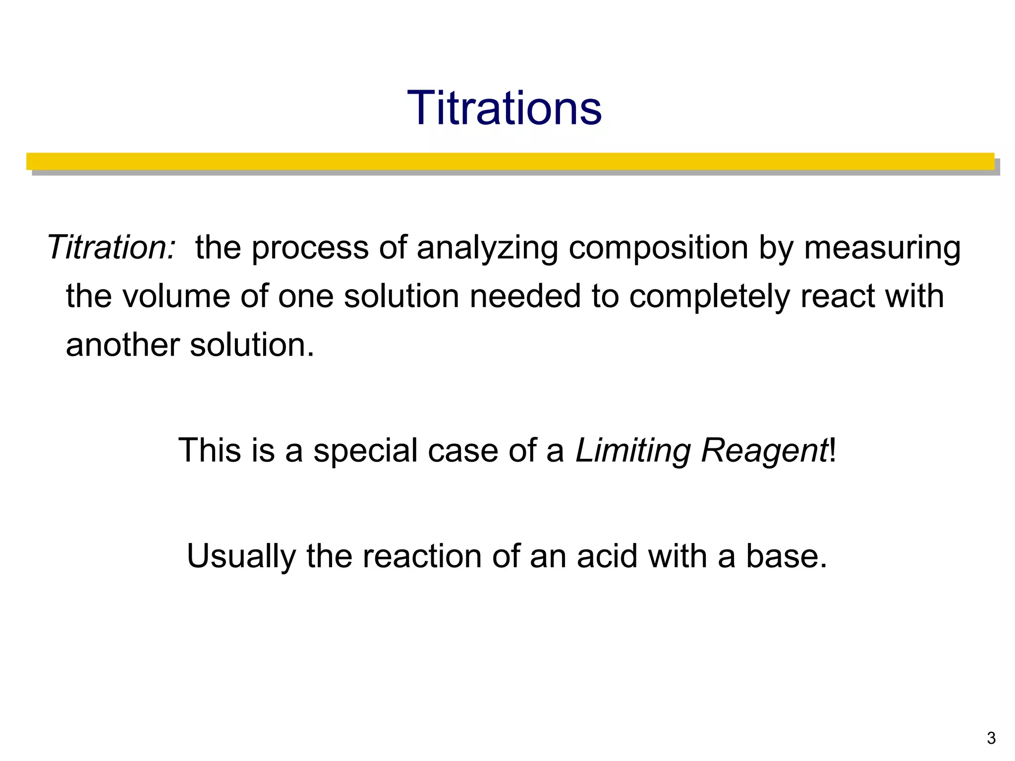 Titrations | PPT
