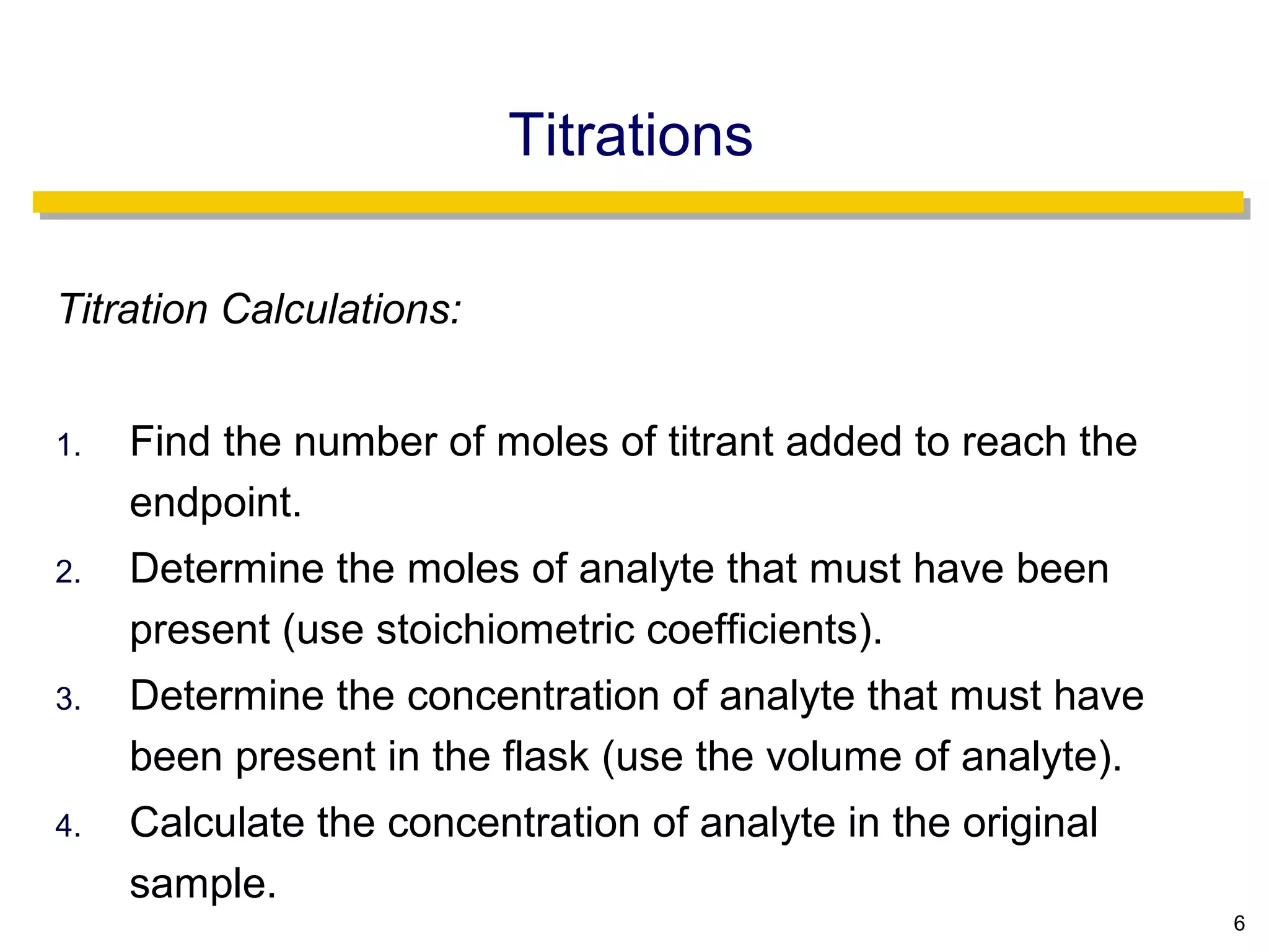 Titrations | PPT