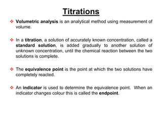 Titrations | PPT