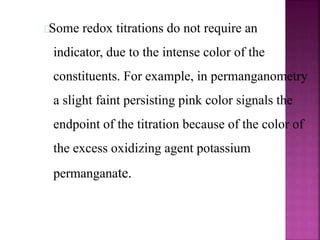 Titrimetric analysis | PPTX