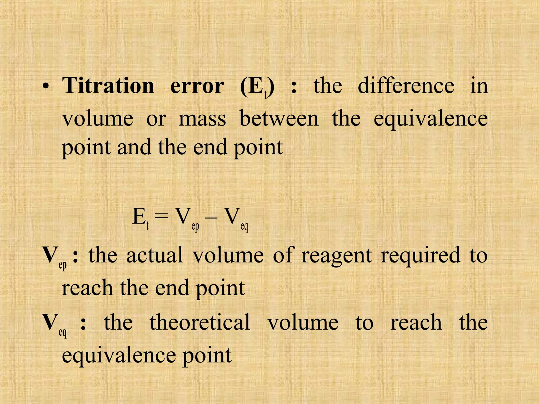 Titrimetric Methods | PPT