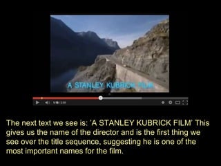 Tittle sequence order 1 | PPTX